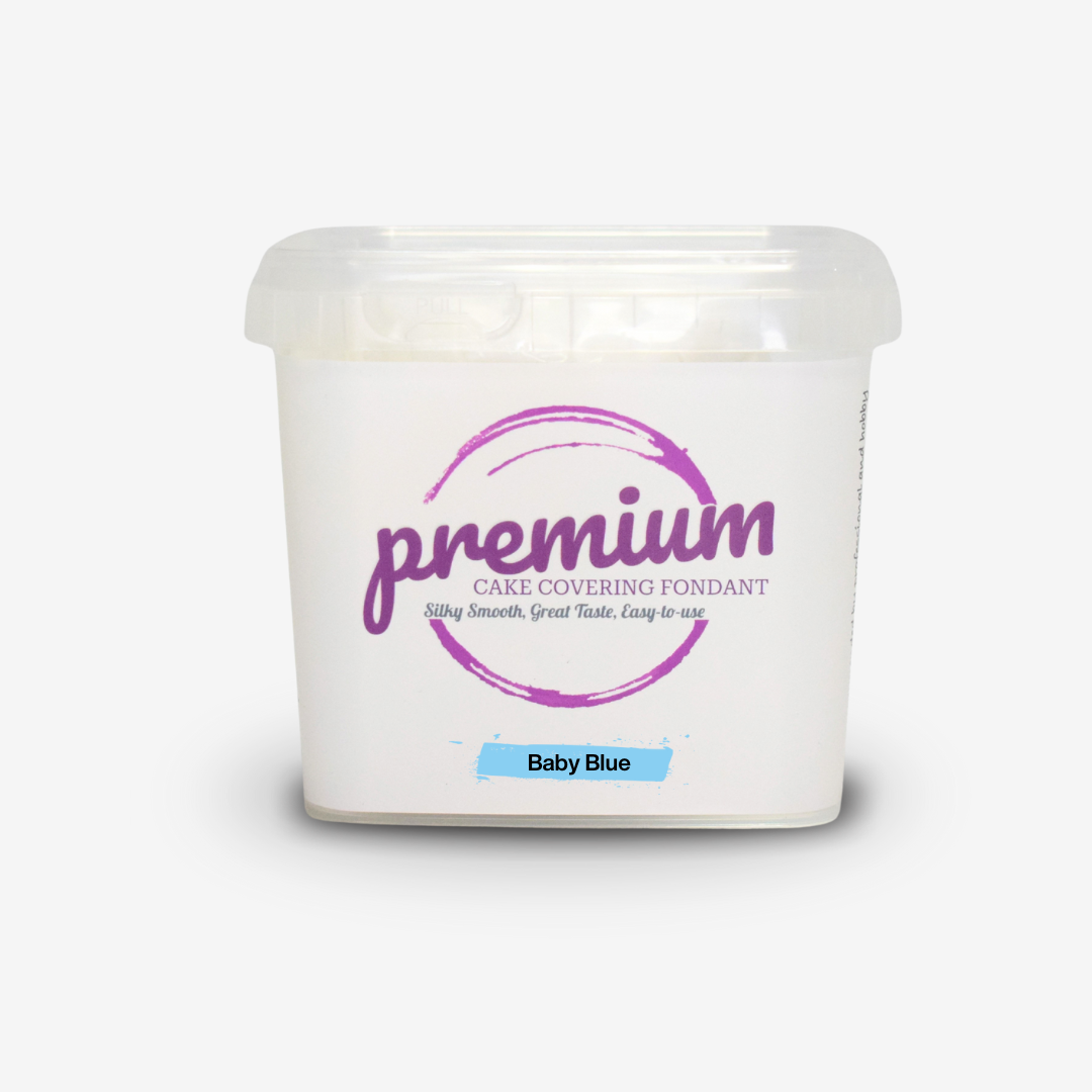 PREMIUM Fondant Baby Blue 1kg – Sugar and Crafts