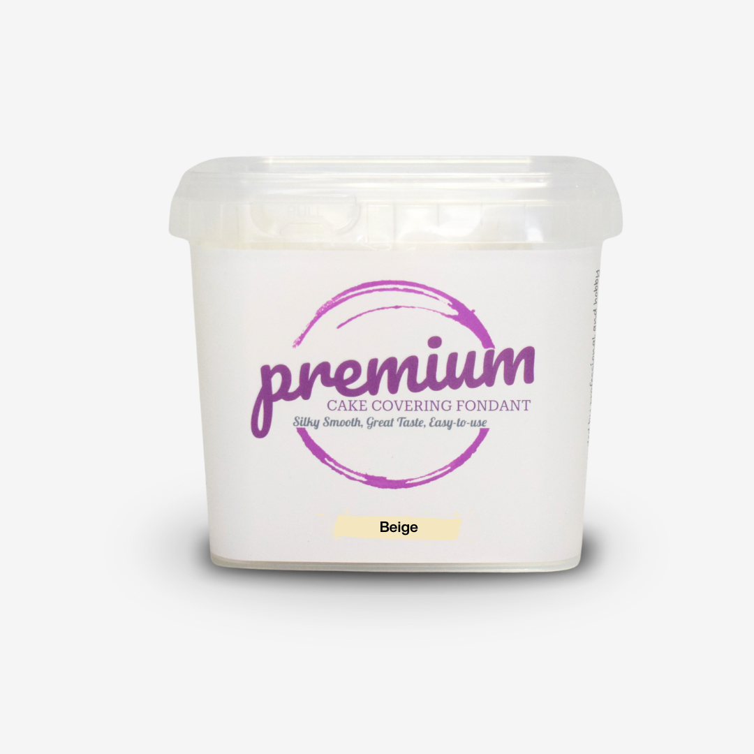 PREMIUM Fondant Beige 1kg – Sugar and Crafts