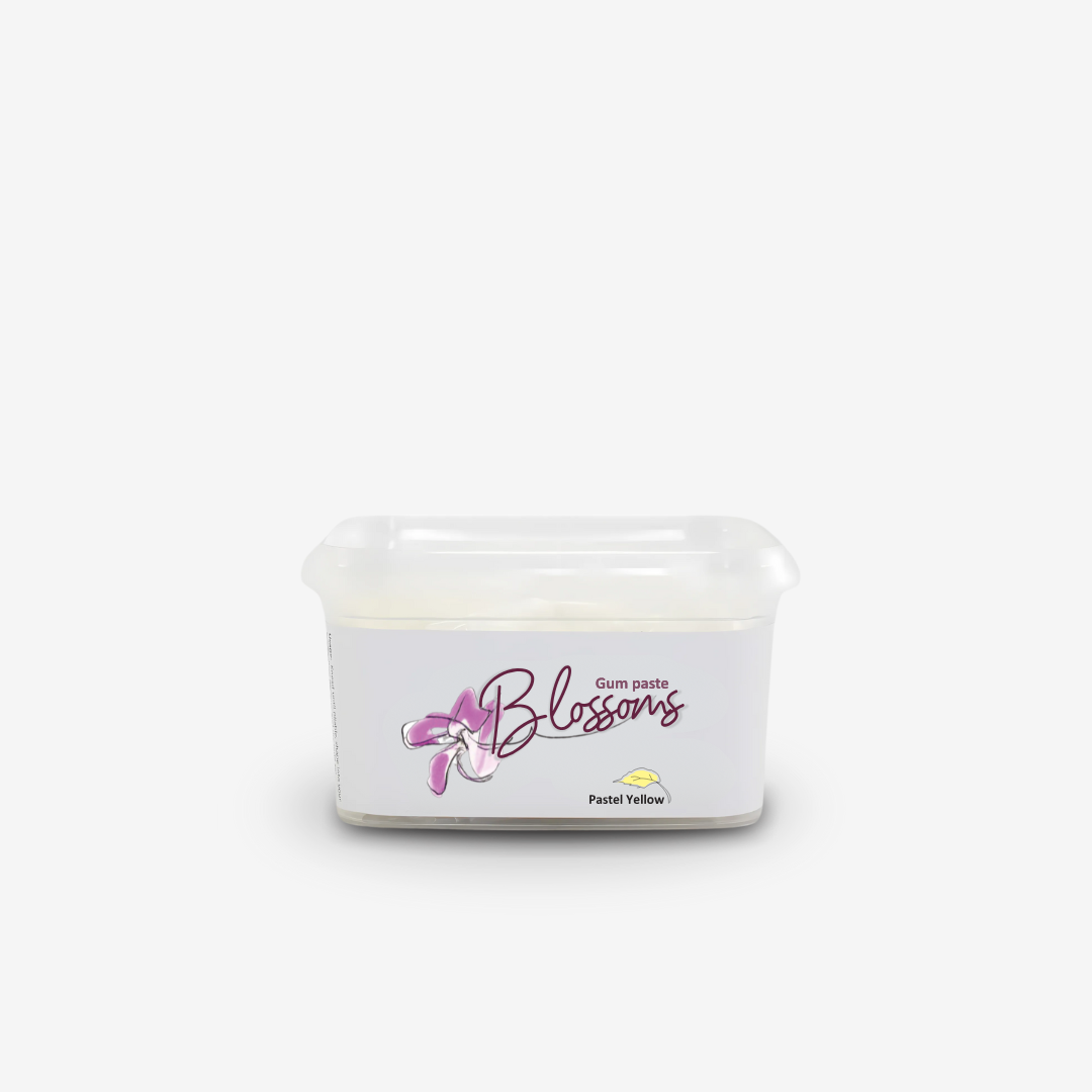 BLOSSOMS Gum Paste Pastel Yellow 250g – Sugar and Crafts