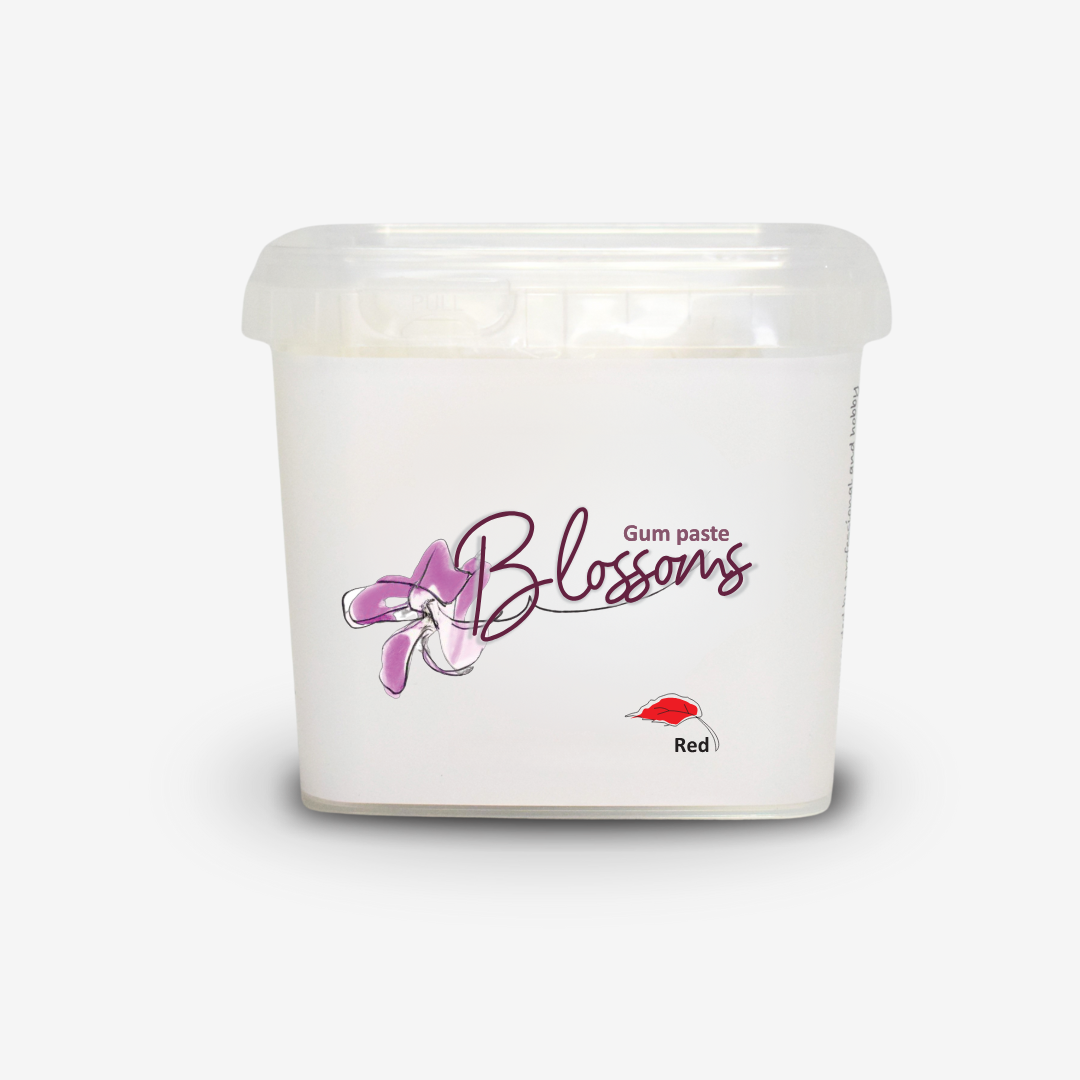 BLOSSOMS Gum Paste Red 1kg – Sugar and Crafts