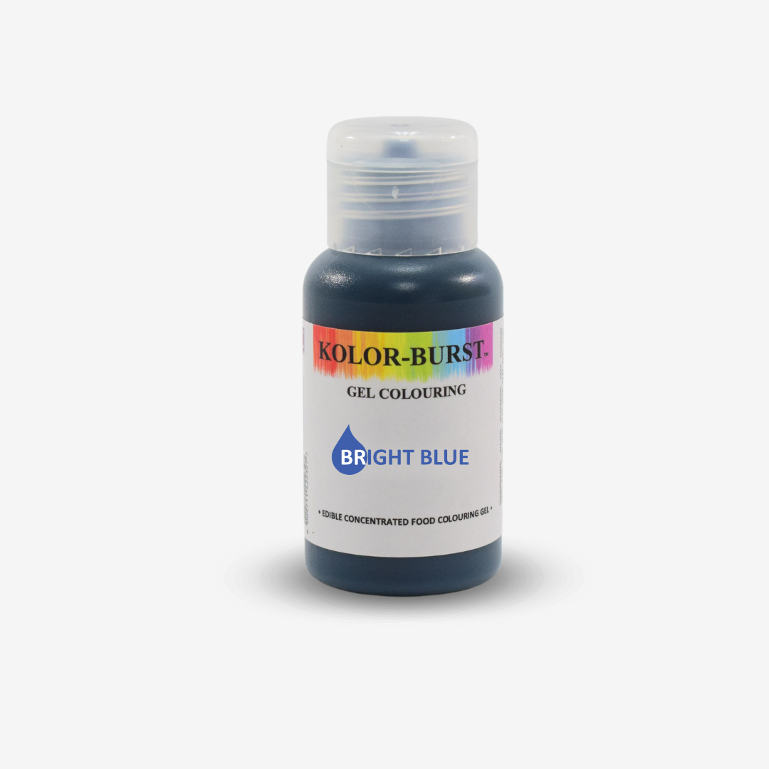 KOLOR-BURST Gels Bright Blue 50ml – Sugar and Crafts
