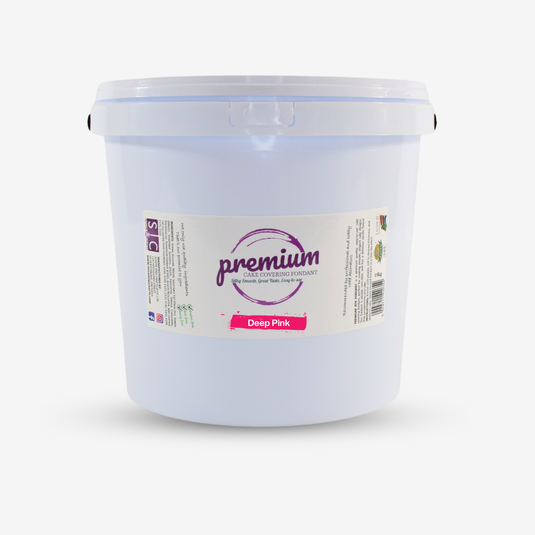 PREMIUM Fondant Deep Pink 15kg – Sugar and Crafts