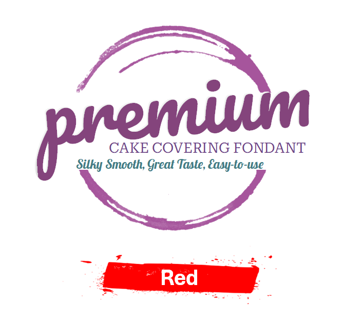 Fondant | Red | PREMIUM-Sugar and Crafts