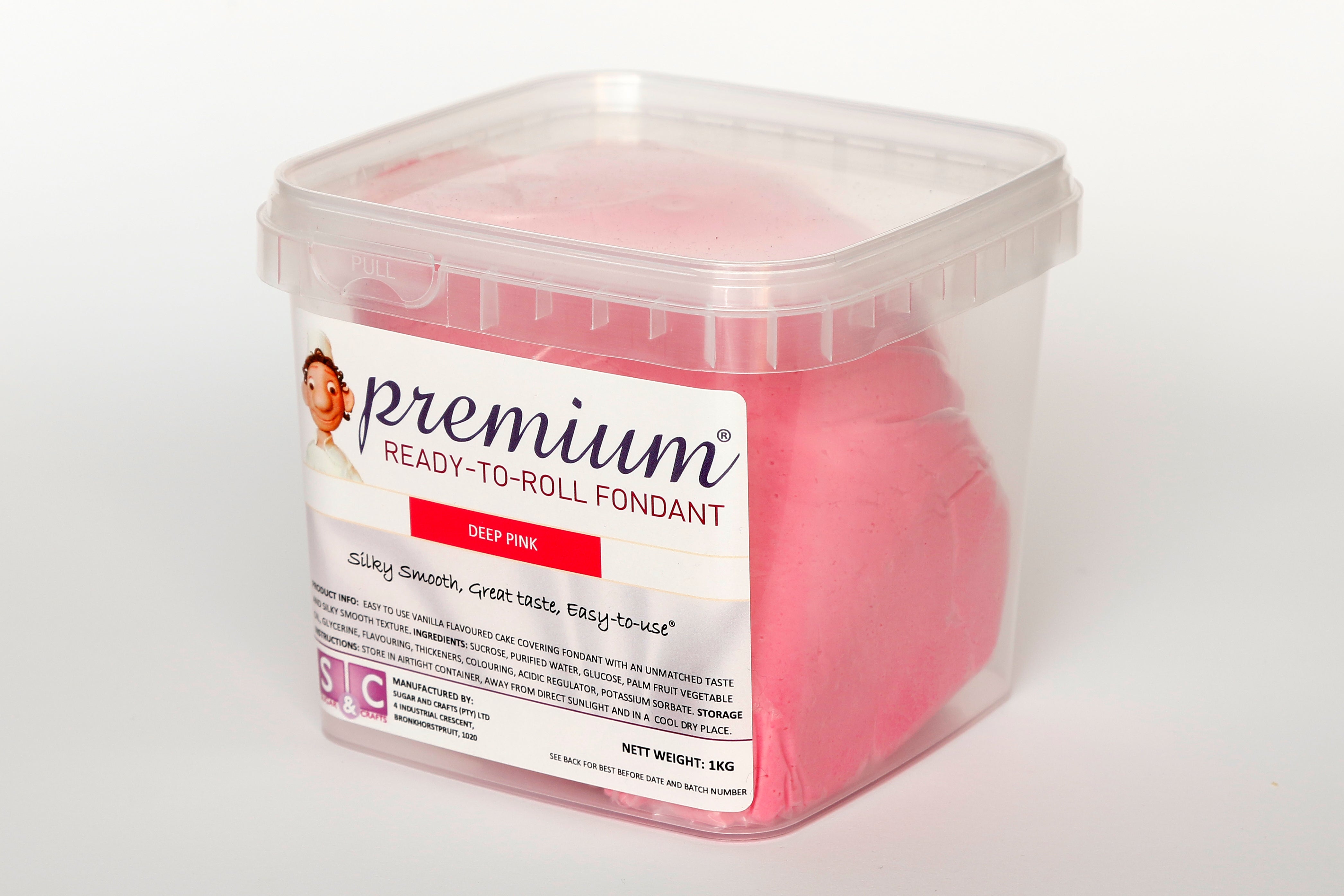 Fondant | Deep Pink | PREMIUM-Sugar and Crafts